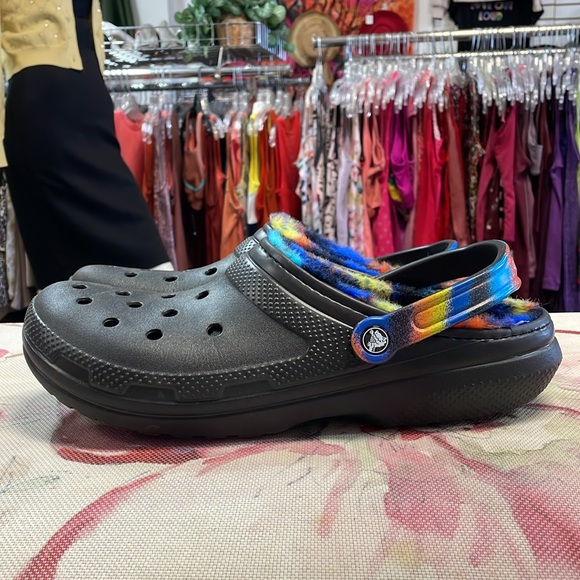 CROCS | Shoes | Crocs Mens Trumpet Lined Sandals Shoes Size 3 | Poshmark